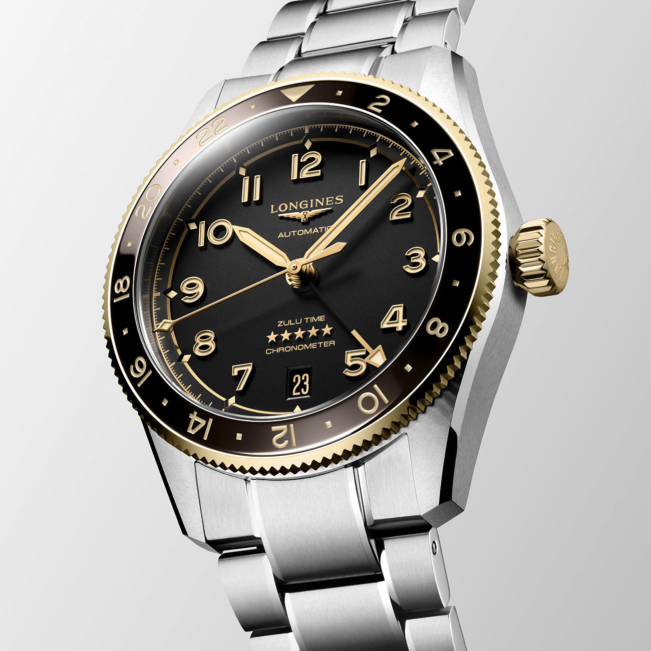 Longines Spirit Zulu Time 39mm - Gregory Jewellers