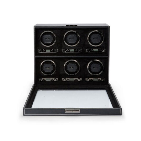 Wolf British Racing 6 Piece Watch Winder - Gregory Jewellers