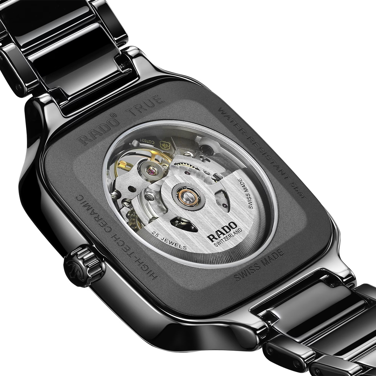 Rado True Square Automatic Open Heart 38mm