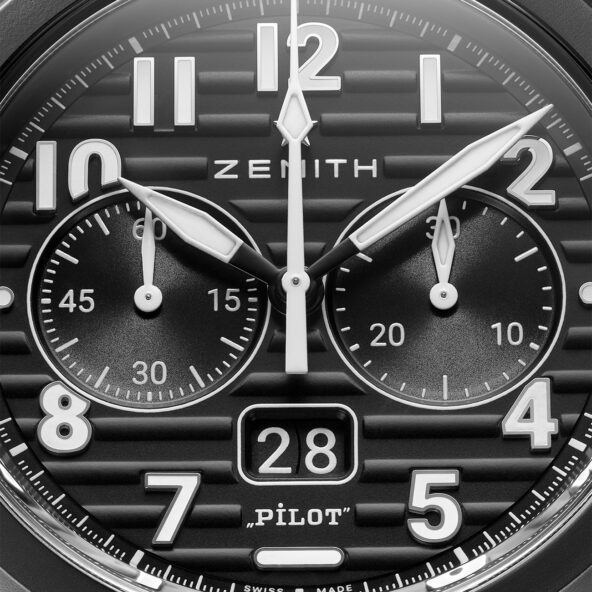 Zenith Pilot Big Date Flyback 42mm Black Dial