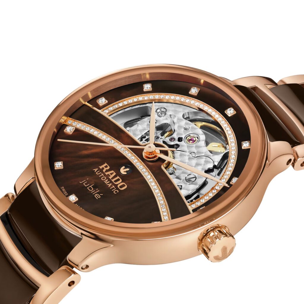 Rado Centrix Automatic Diamonds Open Heart 35mm - Gregory Jewellers