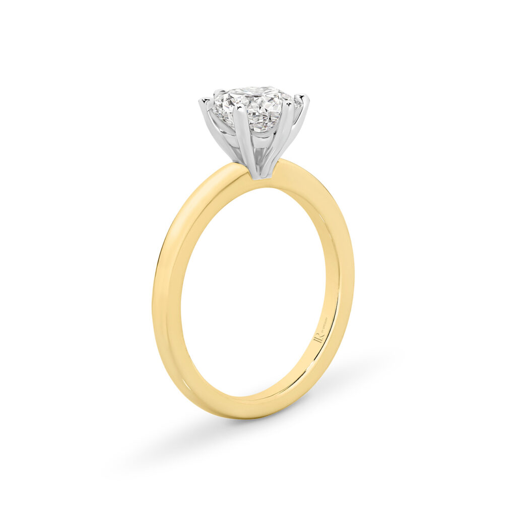 1.5ct Legacy Round Brilliant Lab Diamond Solitaire Engagement Ring