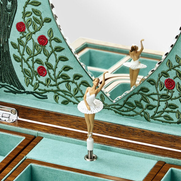 Wolf Ballet Musical Jewellery Box