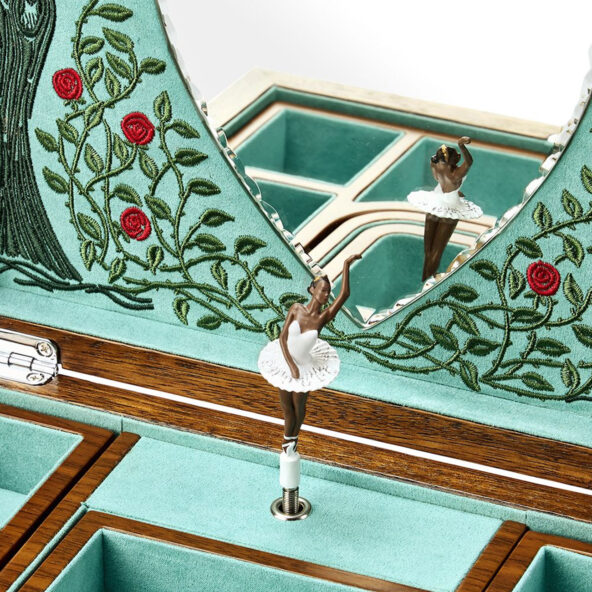 Wolf Ballet Musical Jewellery Box